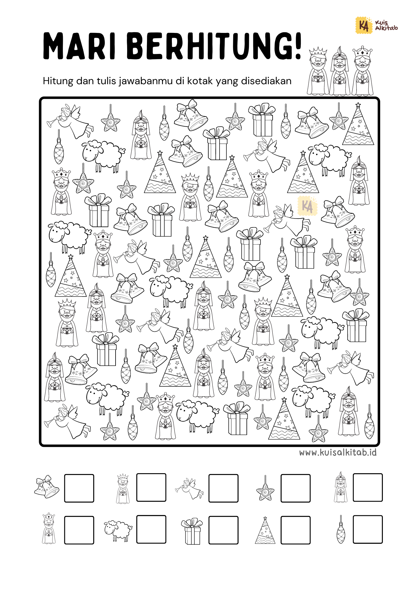 Aktivitas Sekolah Minggu: I Spy - Kuis Alkitab